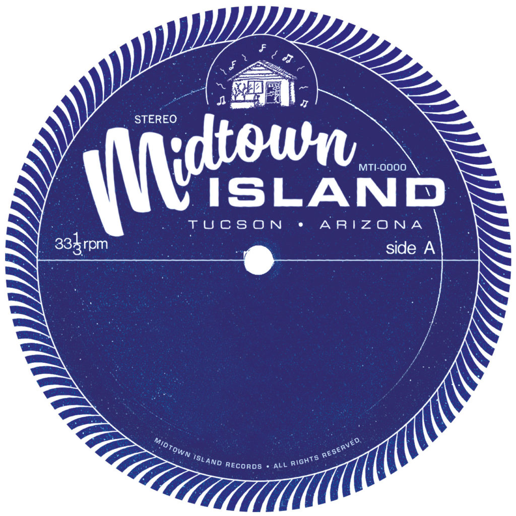Midtown Island Records – Logo and Label Design | Jason Willis